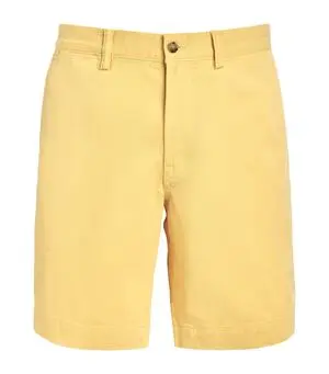 Polo Ralph Lauren Stretch-cotton Bedford Shorts - Yellow