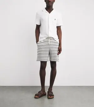 Polo Ralph Lauren Cotton-blend Stripe Shorts - Neutral