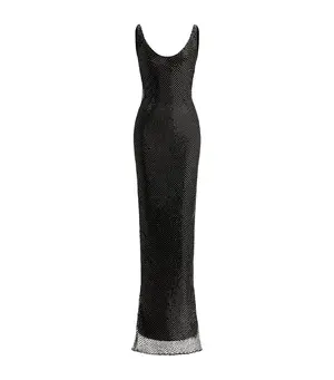 Ralph Lauren Lamé Jeramiah Gown