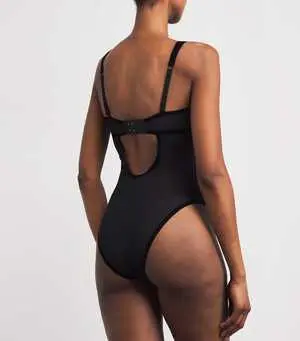 Wolford Sheer Tulle Underwired Bodysuit