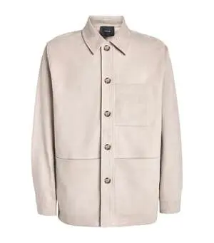 Vince Suede Chore Jacket