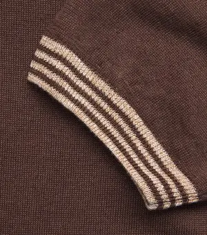 FIORONI CASHMERE Linen-cotton Polo Shirt