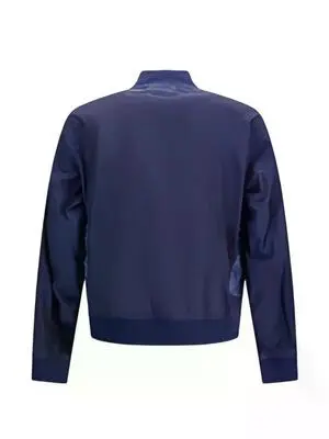 C.P. COMPANY Bi-tm Mixed Lens Bomber Jacket - Blue