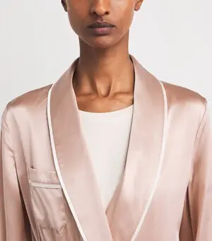 Derek Rose Silk Bailey Robe