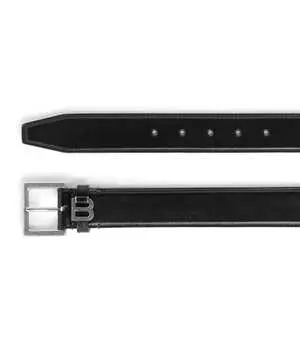 BALENCIAGA Leather Hourglass Belt