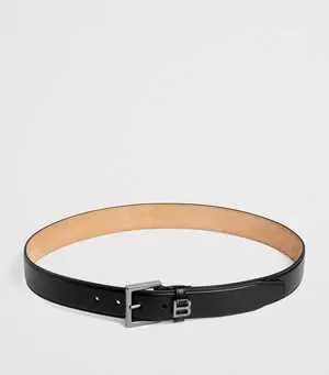 Balenciaga Leather Hourglass Belt