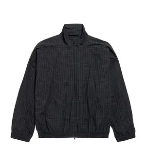 Balenciaga Cotton Tartan Track Jacket