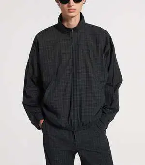 Balenciaga Cotton Tartan Track Jacket
