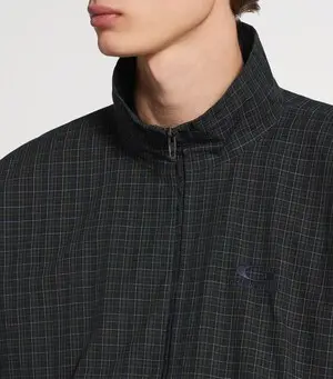 Balenciaga Cotton Tartan Track Jacket