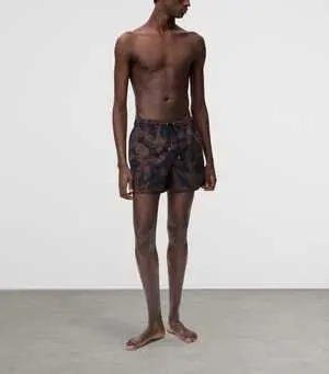 Loewe X Paula’ Ibiza Anagram Swim Shorts - Navy