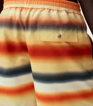 Loewe X Paula’s Ibiza Striped Swim Shorts - Orange