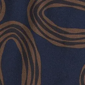 Loewe Anagram Silk Shorts - Navy