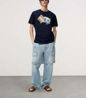 Loewe X Paula's Ibiza Relaxed T-shirt - Navy