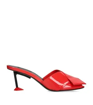 Givenchy Glossed Mules Clogs For Women