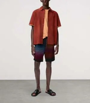Loewe X Paula’s Ibiza Suede Anagram Shirt
