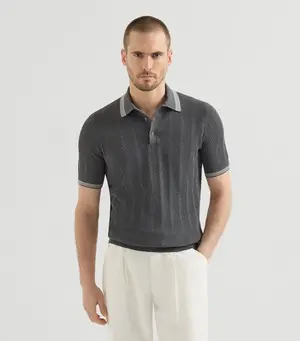 Brunello Cucinelli Cotton Polo Shirt