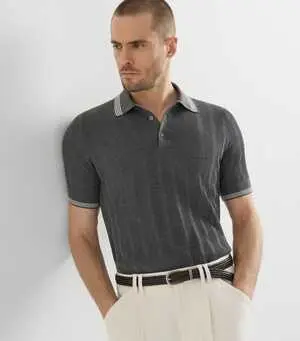 Brunello Cucinelli Cotton Polo Shirt
