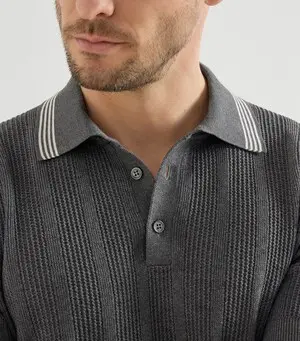 Brunello Cucinelli Cotton Polo Shirt