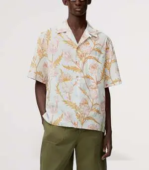 Loewe X Paula’s Ibiza Artichoke Shirt - Blue