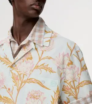Loewe X Paula’s Ibiza Artichoke Shirt - Blue