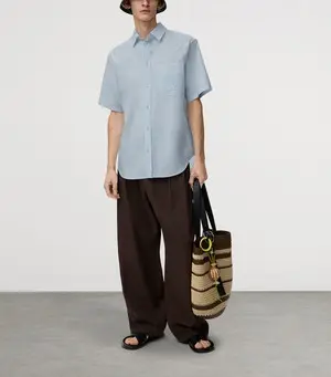 Loewe X Paula’s Ibiza Anagram Shirt - Blue