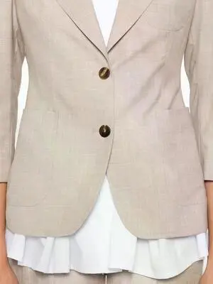 Tagliatore Peak Lapel Blazer