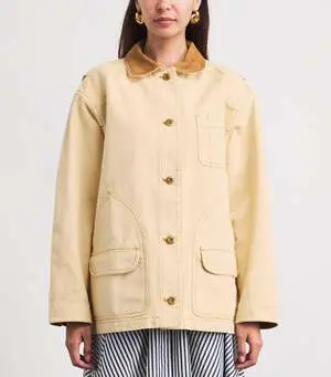 DÔEN Cotton Pascual Barn Jacket - Yellow