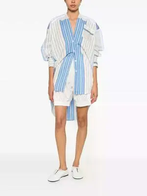 PDR PHISIQUE DU ROLE Patchwork Striped Shirt
