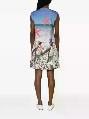The Artistylist Turtle-print Mini Dress