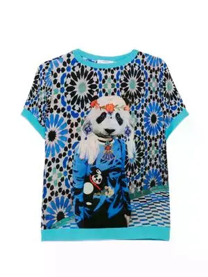 The Artistylist Panda-print T-shirt