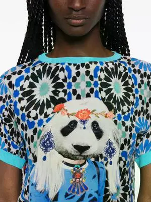 The Artistylist Panda-print T-shirt