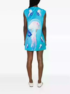 The Artistylist Graphic-print Mini Dress