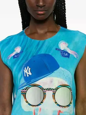 The Artistylist Graphic-print Mini Dress
