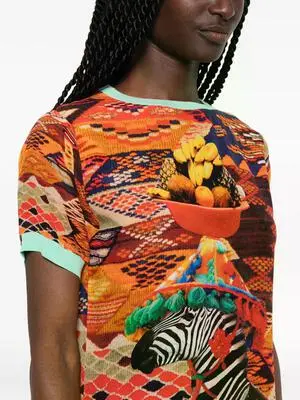 The Artistylist Graphic-print Mini Dress