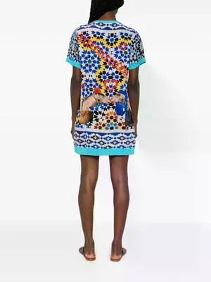 The Artistylist Panda-print Mini Dress