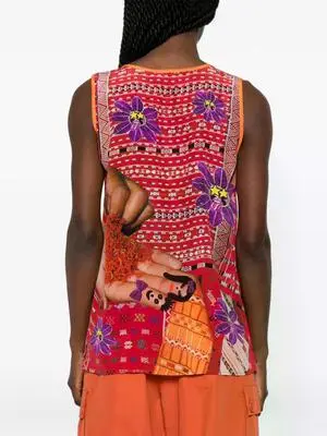 The Artistylist Graphic-print Tank Top