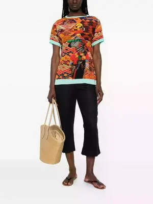The Artistylist Graphic-print T-shirt - Orange
