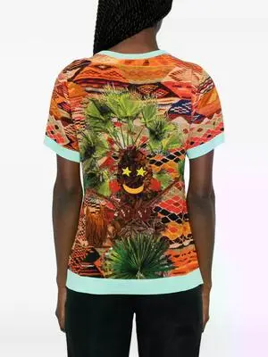 The Artistylist Graphic-print T-shirt - Orange