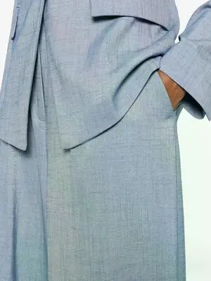 Marella Metallic-effect Notched-lapel Suit