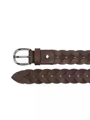 Antonelli Firenze Wallace Braided Leather Belt