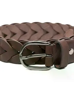 Antonelli Firenze Wallace Braided Leather Belt