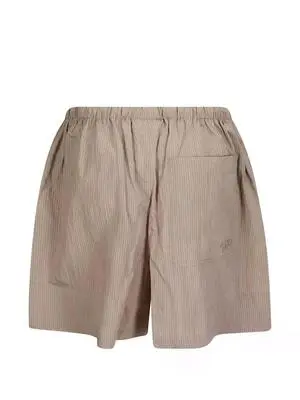 Maison Kitsuné Striped Elasticated Shorts