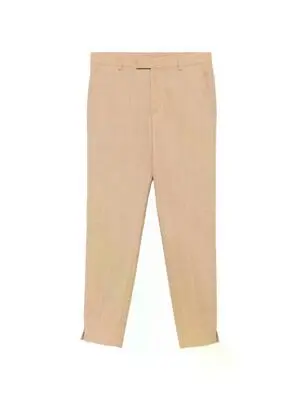 MAISON MARGIELA Slit-cuff Tailored Trousers - Neutrals