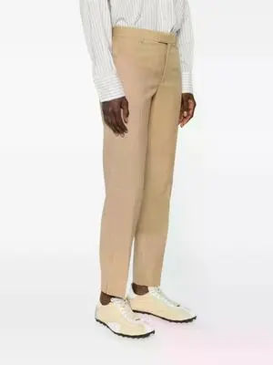 MAISON MARGIELA Slit-cuff Tailored Trousers - Neutrals