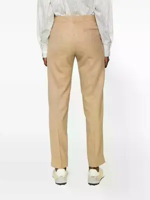 MAISON MARGIELA Slit-cuff Tailored Trousers - Neutrals