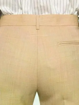MAISON MARGIELA Slit-cuff Tailored Trousers - Neutrals