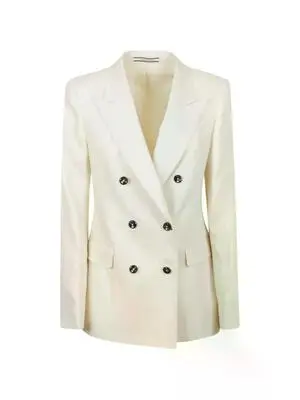 Tagliatore Parigi Double-breasted Peak-lapel Blazer - Neutrals