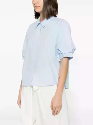 WHYCI Puff-sleeves Shirt