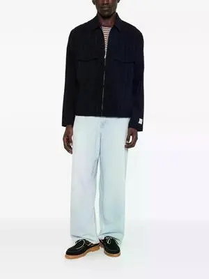 LC23 Ribbed Zip-up Jacket