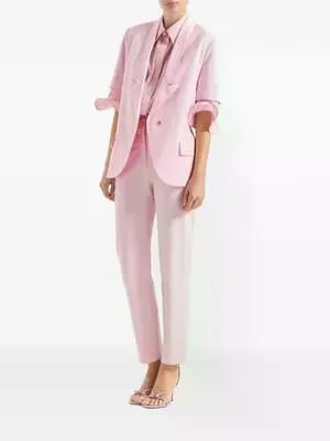 GENNY Flower Button Ruffled Shirt